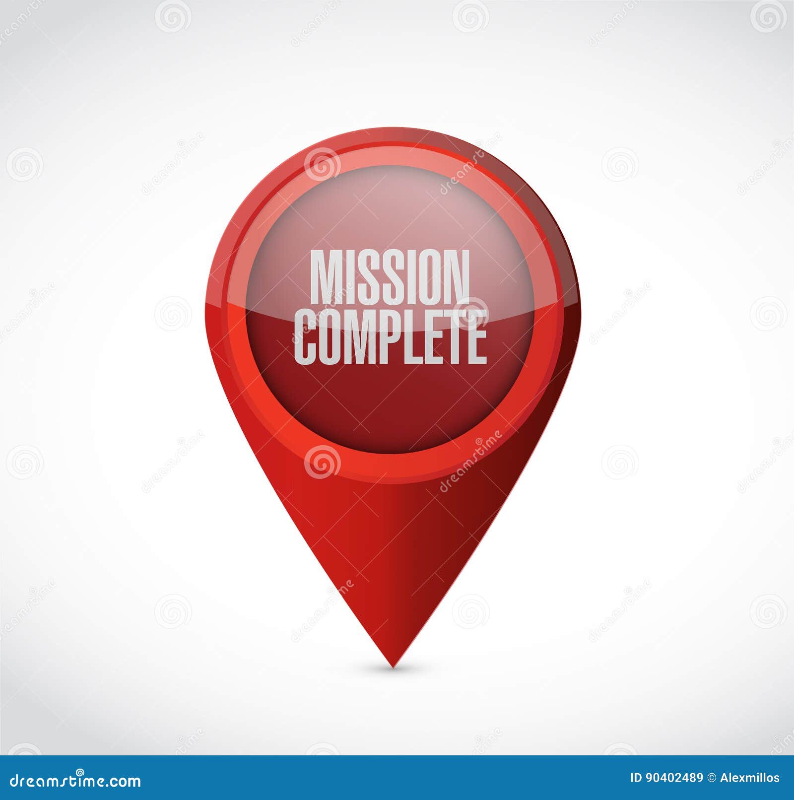 Mission Complete Text Stamp Vector Illustration | CartoonDealer.com ...