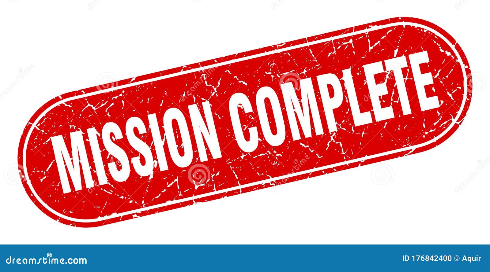 Mission Complete Sign. Mission Complete Grunge Stamp. Stock Vector ...