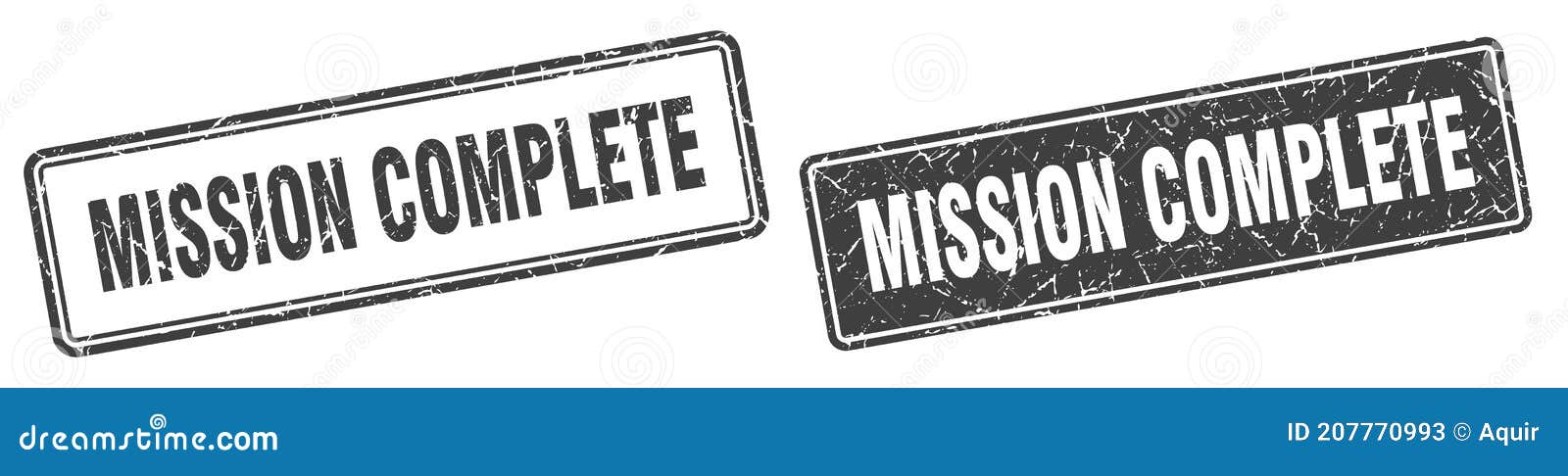 Mission Complete Stamp Set. Mission Complete Square Grunge Sign Stock ...