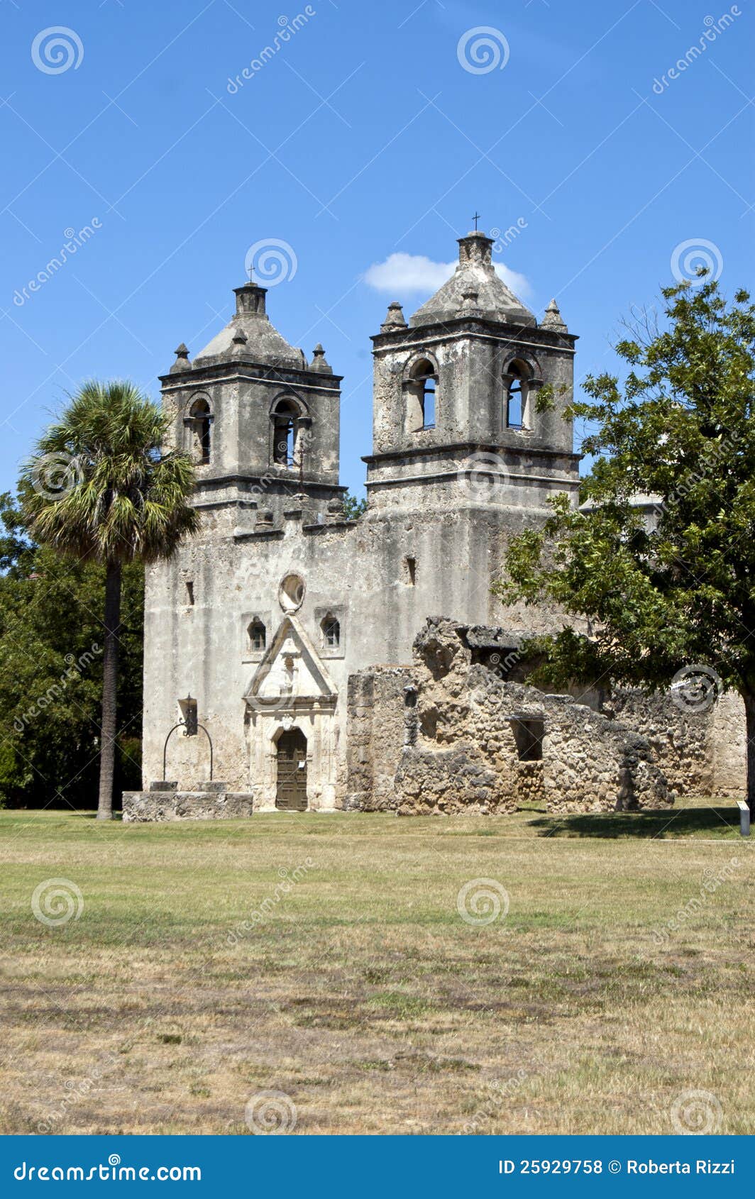 Mission Concepcion, San Antonio, Texas, USA Stock Photo - Image of ...