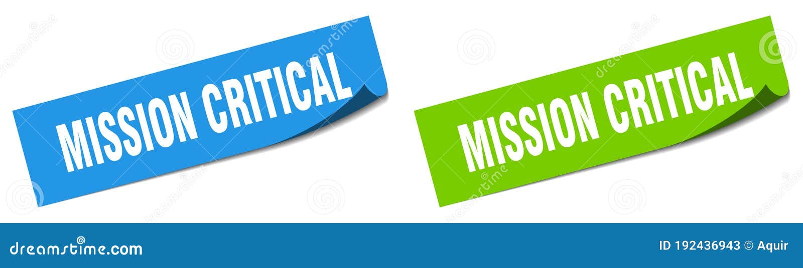 Mission Critical Sticker. Mission Critical Sign Set Stock Vector ...