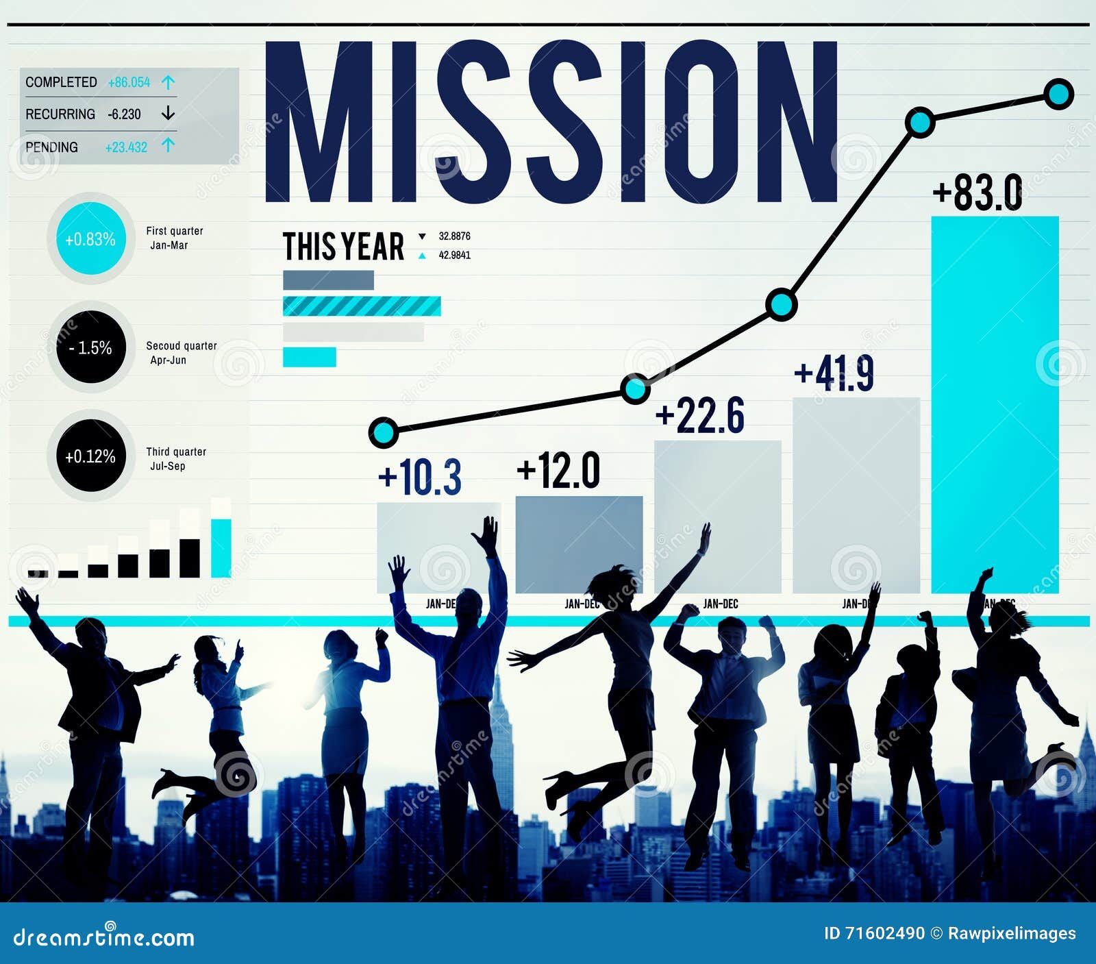 Mission Goal Inspiration Strategy Target Concept Stock Illustration ...