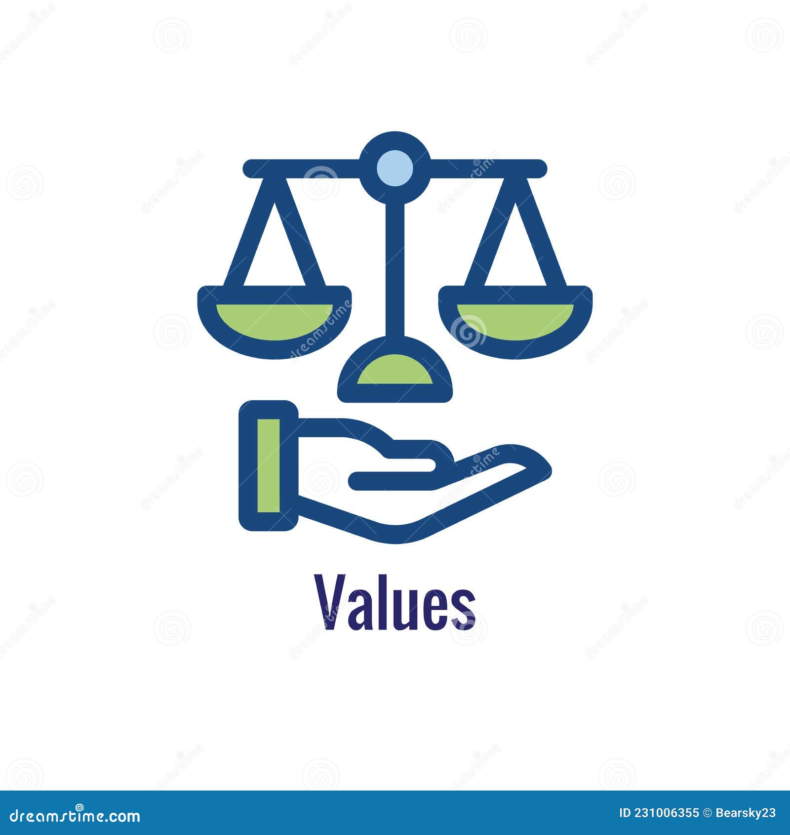 Mission Icon To Use with Core Values with Mission Statements Stock ...