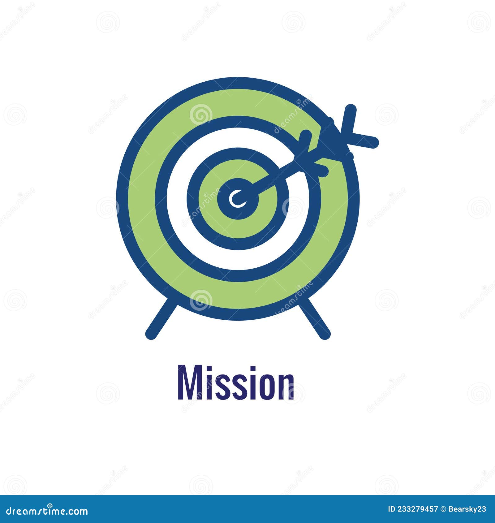 Mission Icon To Use with Core Values with Mission Statements Stock ...