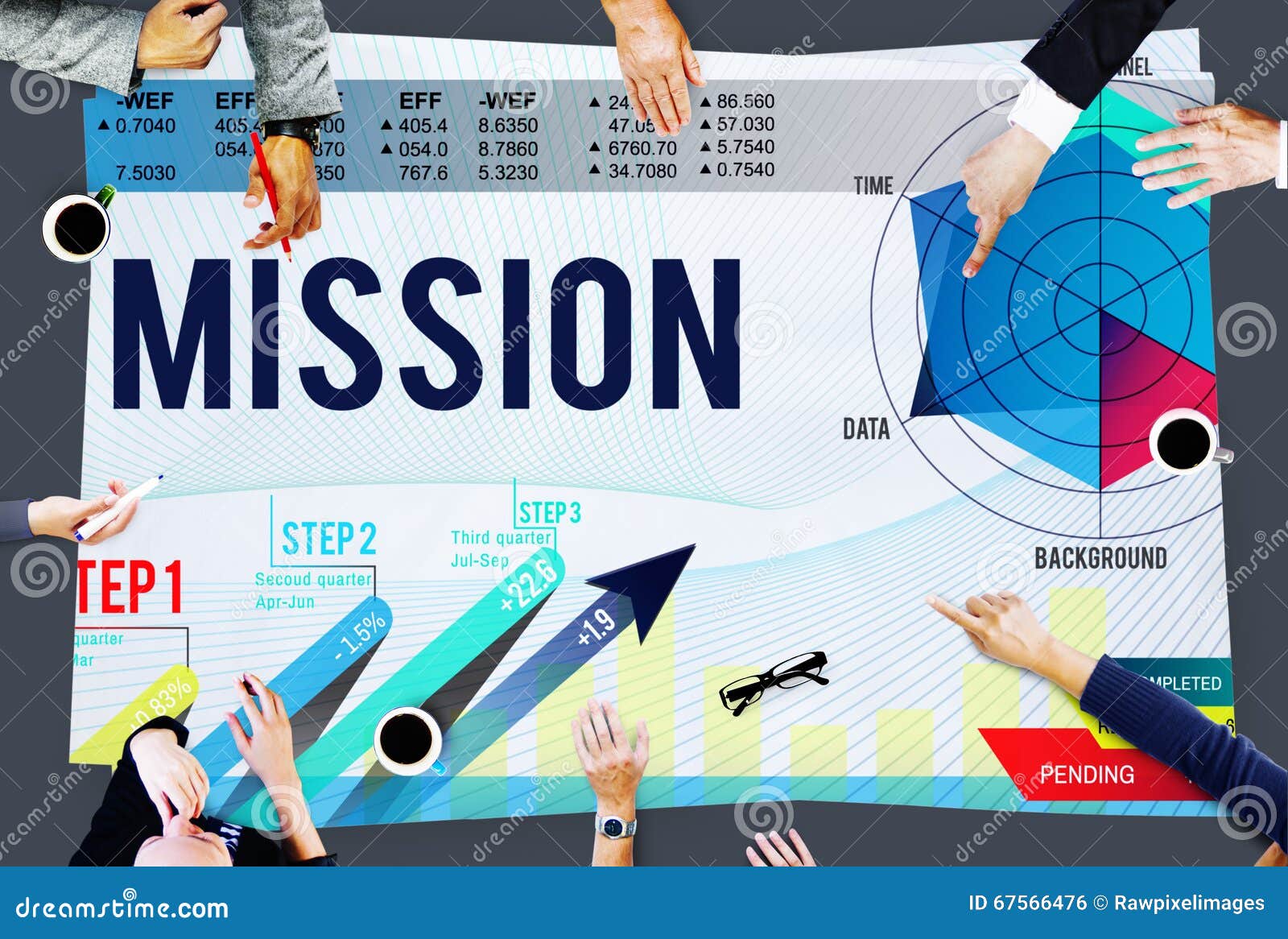 Mission Inspiration Aspiration Strategy Concept Stock Photo - Image of ...