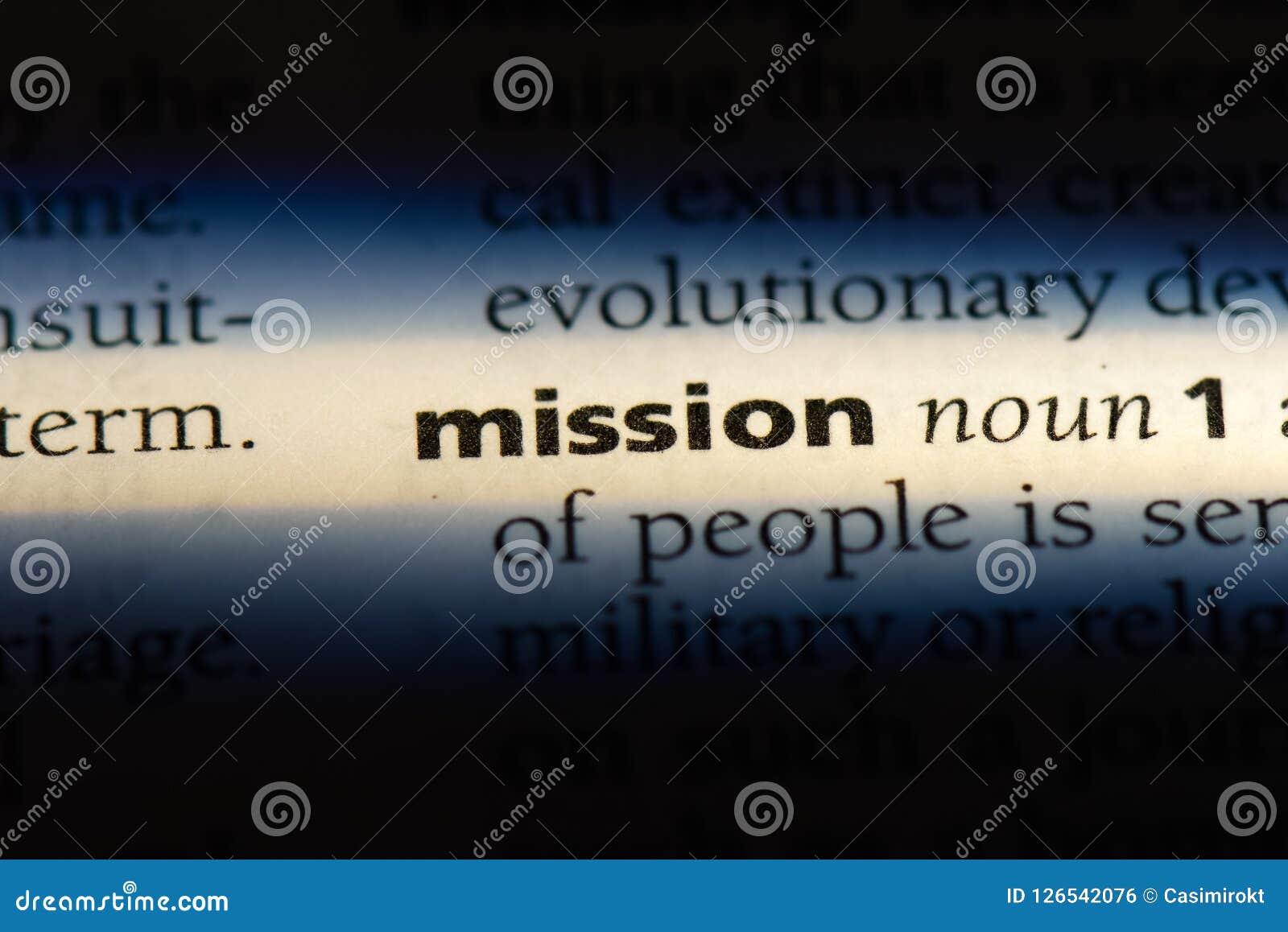 Mission stock photo. Image of text, idea, macro, closeup - 126542076