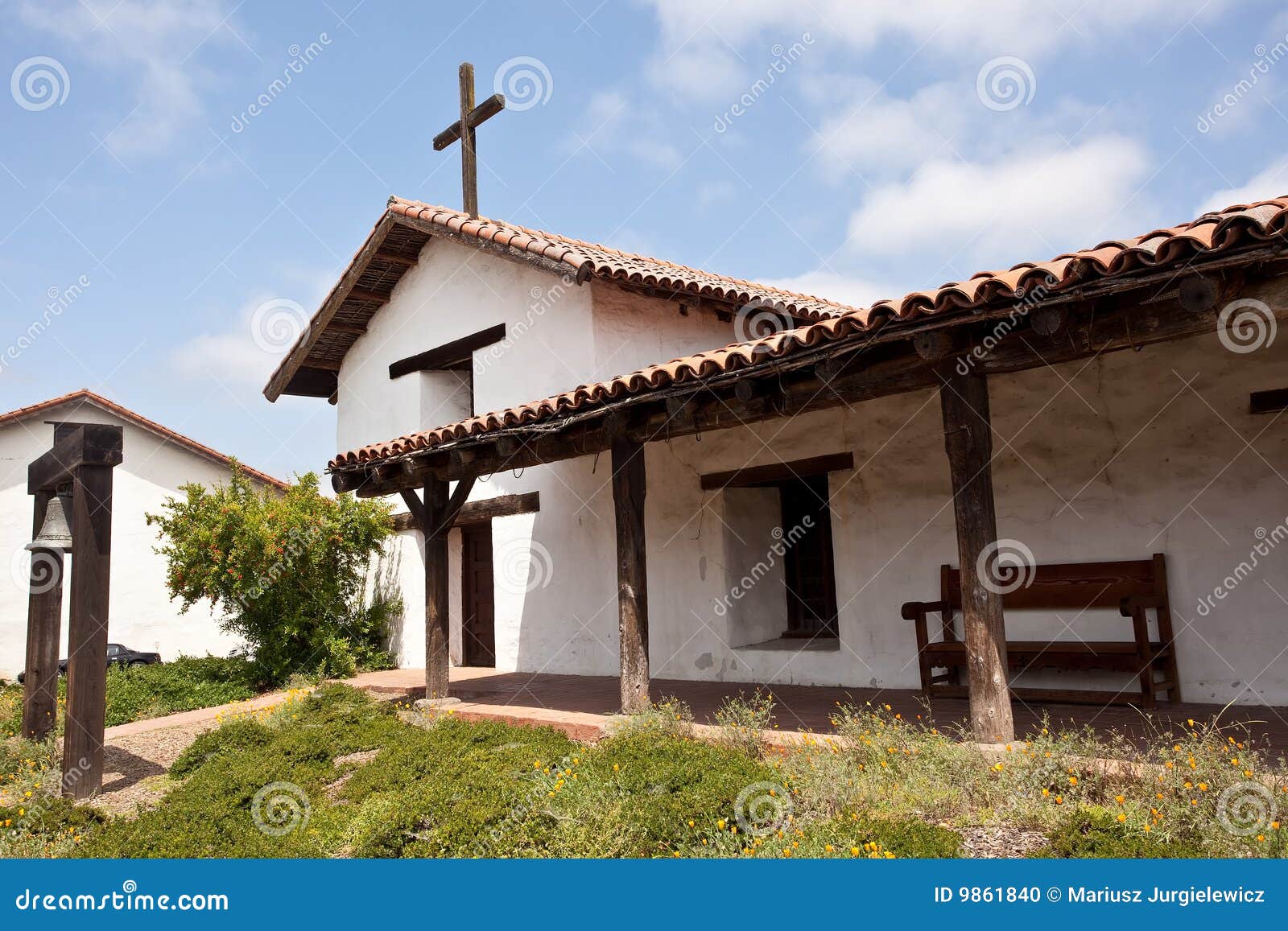 Mission San Francisco Solano Stock Photo - Image of parish, mission ...