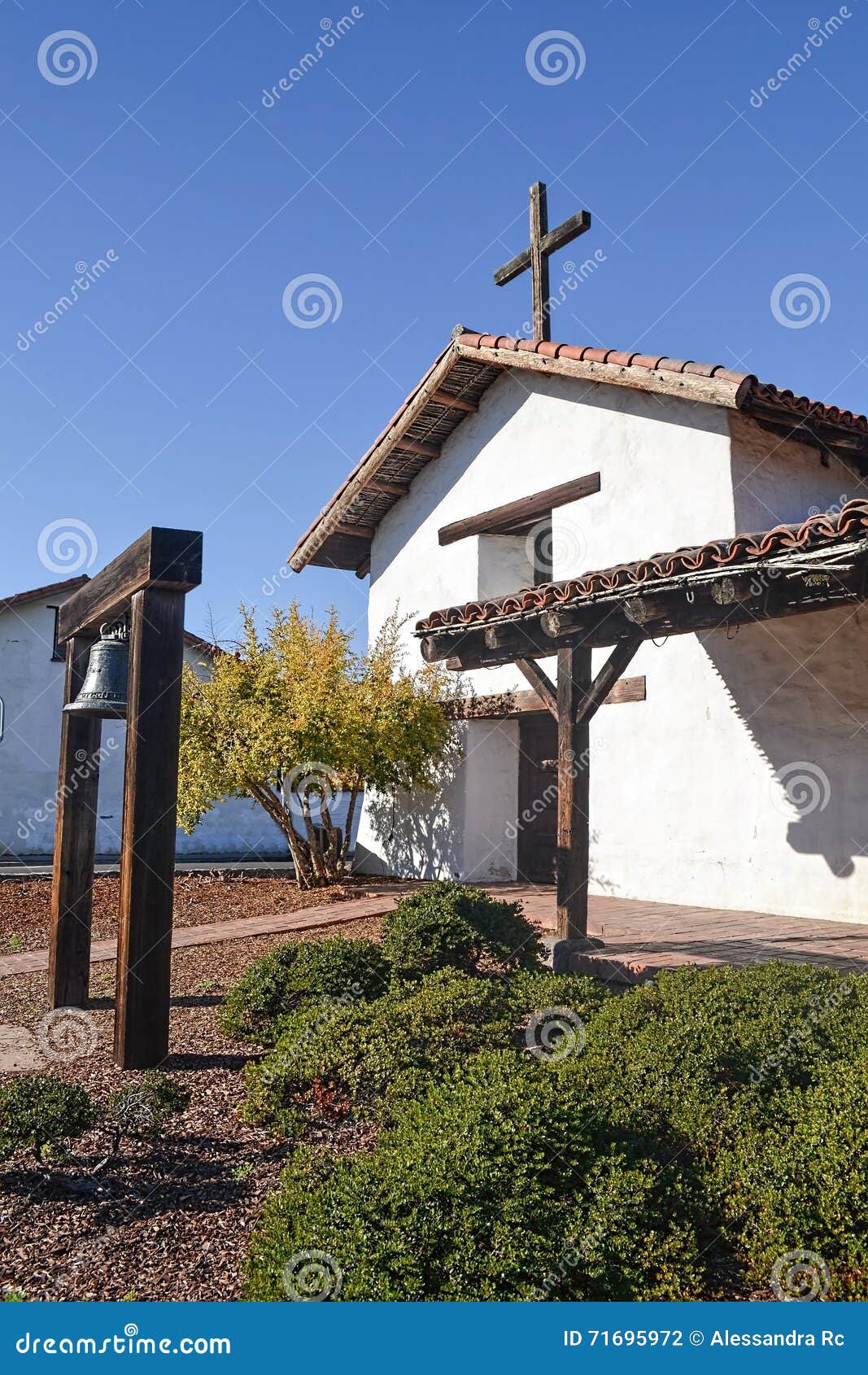 Mission San Francisco Solano Stock Photo - Image of state, front: 71695972