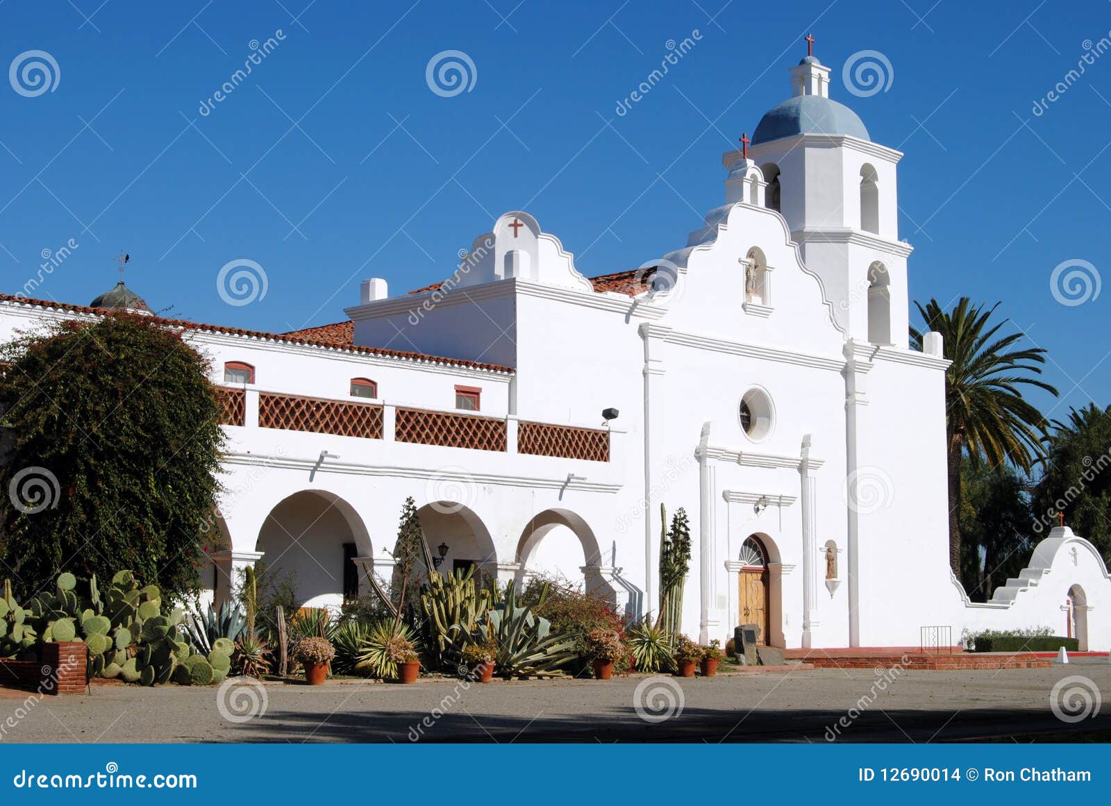 Mission San Luis Rey stock photo. Image of missions, catholic - 12690014