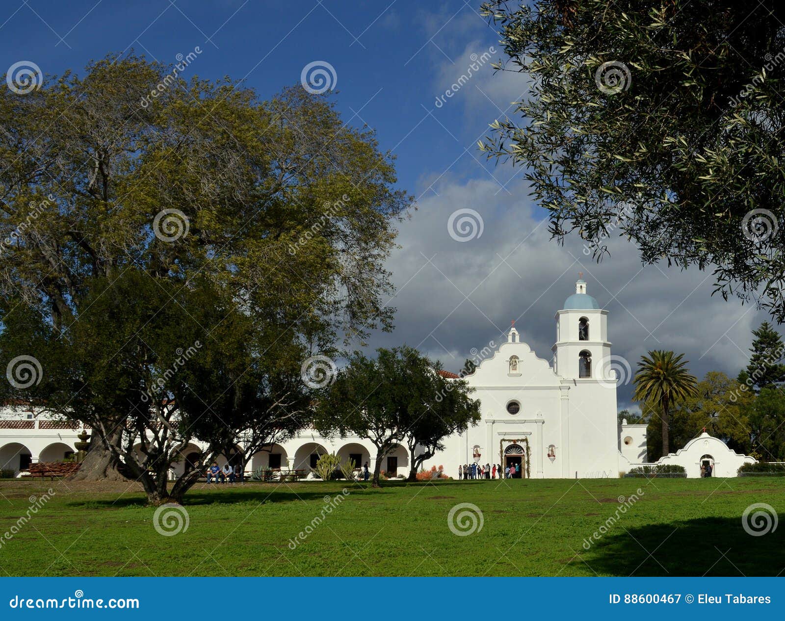 Mission San Luis Rey stock image. Image of mission, church - 88600467