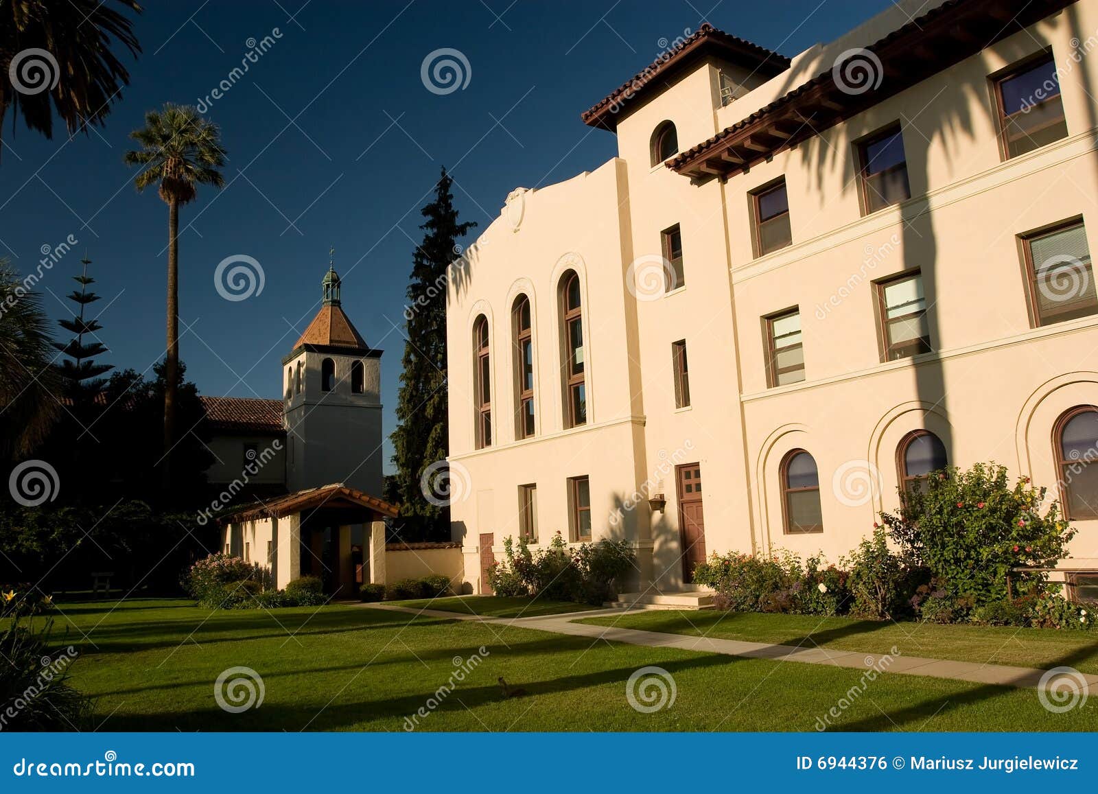 Mission Santa Clara stock photo. Image of gate, oldest - 6944376