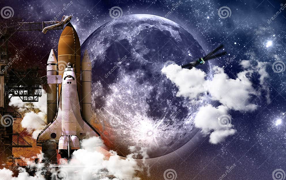 Mission Space stock image. Image of space, background - 24397941
