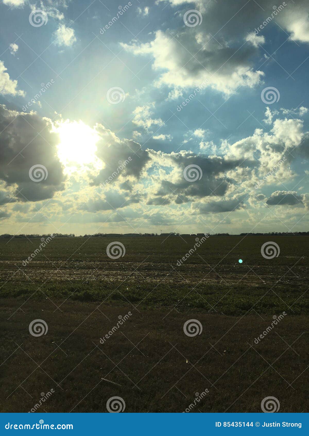 Mississippi delta sunset stock photo. Image of beautiful - 85435144