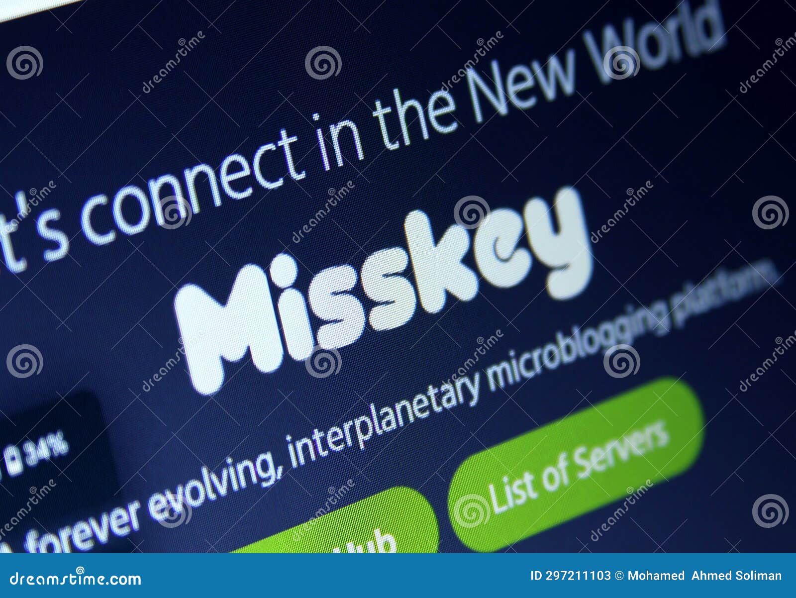 Misskey Microblogging Platform Logo Editorial Stock Photo - Image of ...