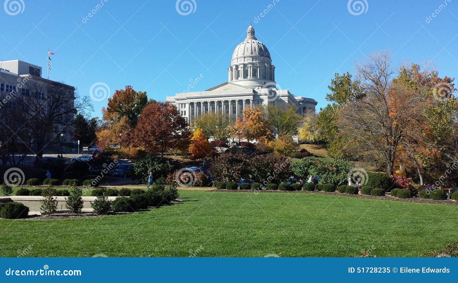 Missouri Capitol in Fall stock image. Image of capitol - 51728235