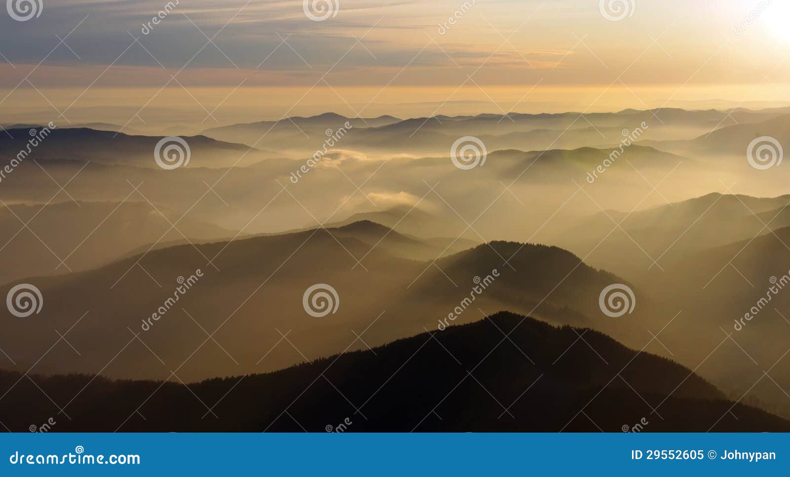 Mist and clouds stock image. Image of ecology, panorama - 29552605