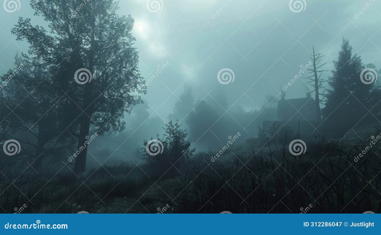 The Mist Conceals Any Potential Threats Lurking in the Shadows Making ...