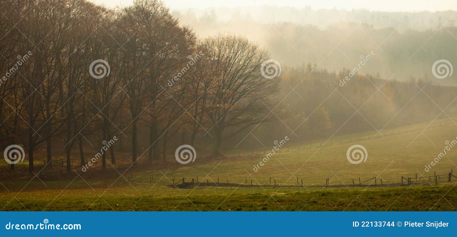 Mist over field stock photo. Image of light, outdoors - 22133744