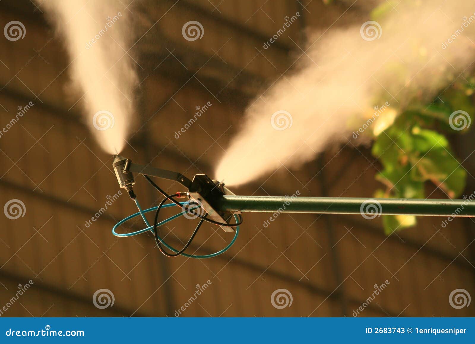 Mist spray pole in Atocha stock image. Image of plant - 2683743