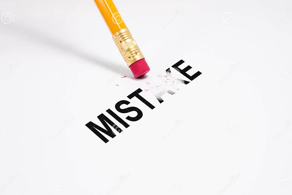 Mistake stock photo. Image of papers, thinking, error - 26836914