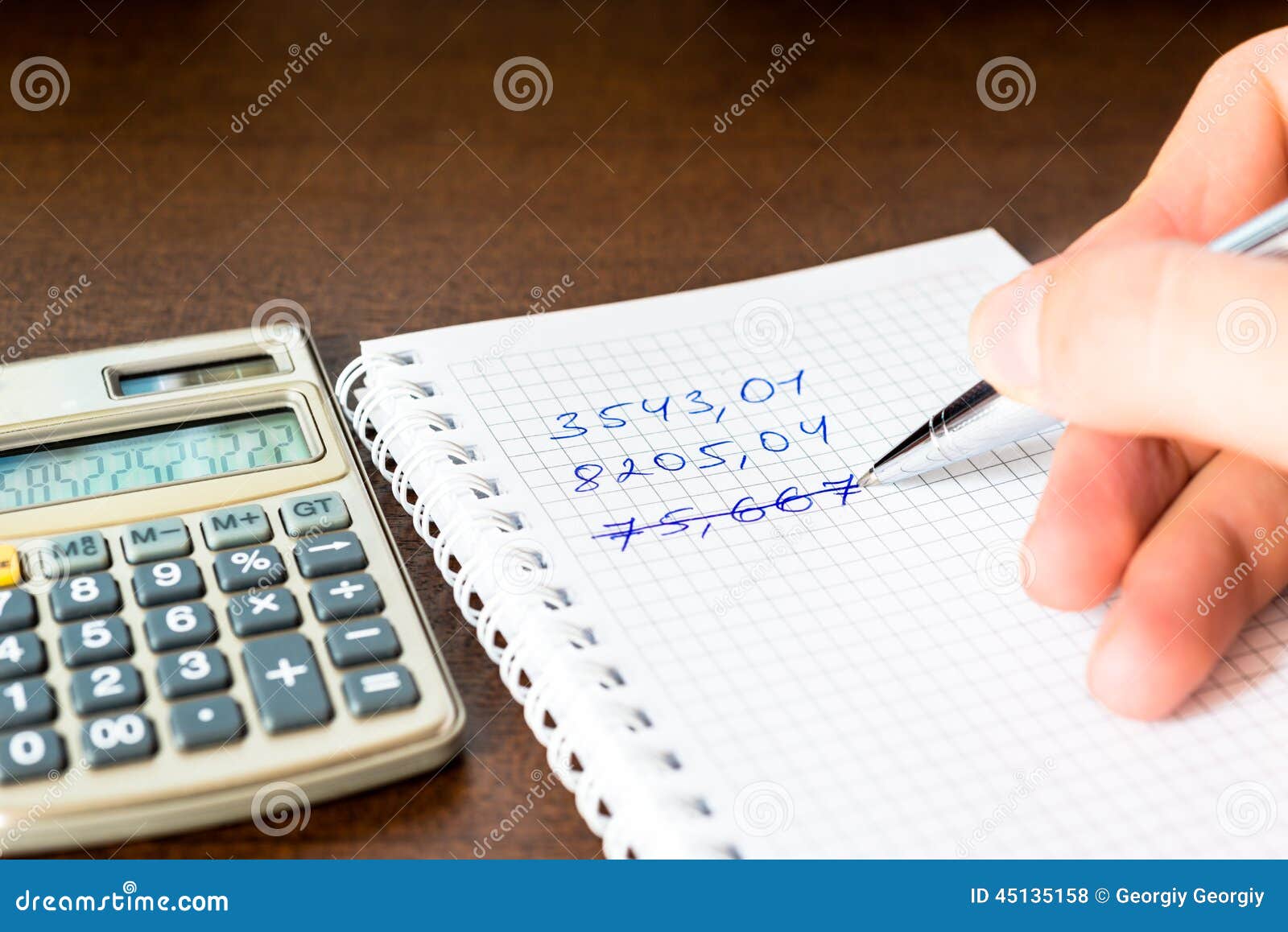 Mistake in the Calculations Stock Photo - Image of count, concepts ...