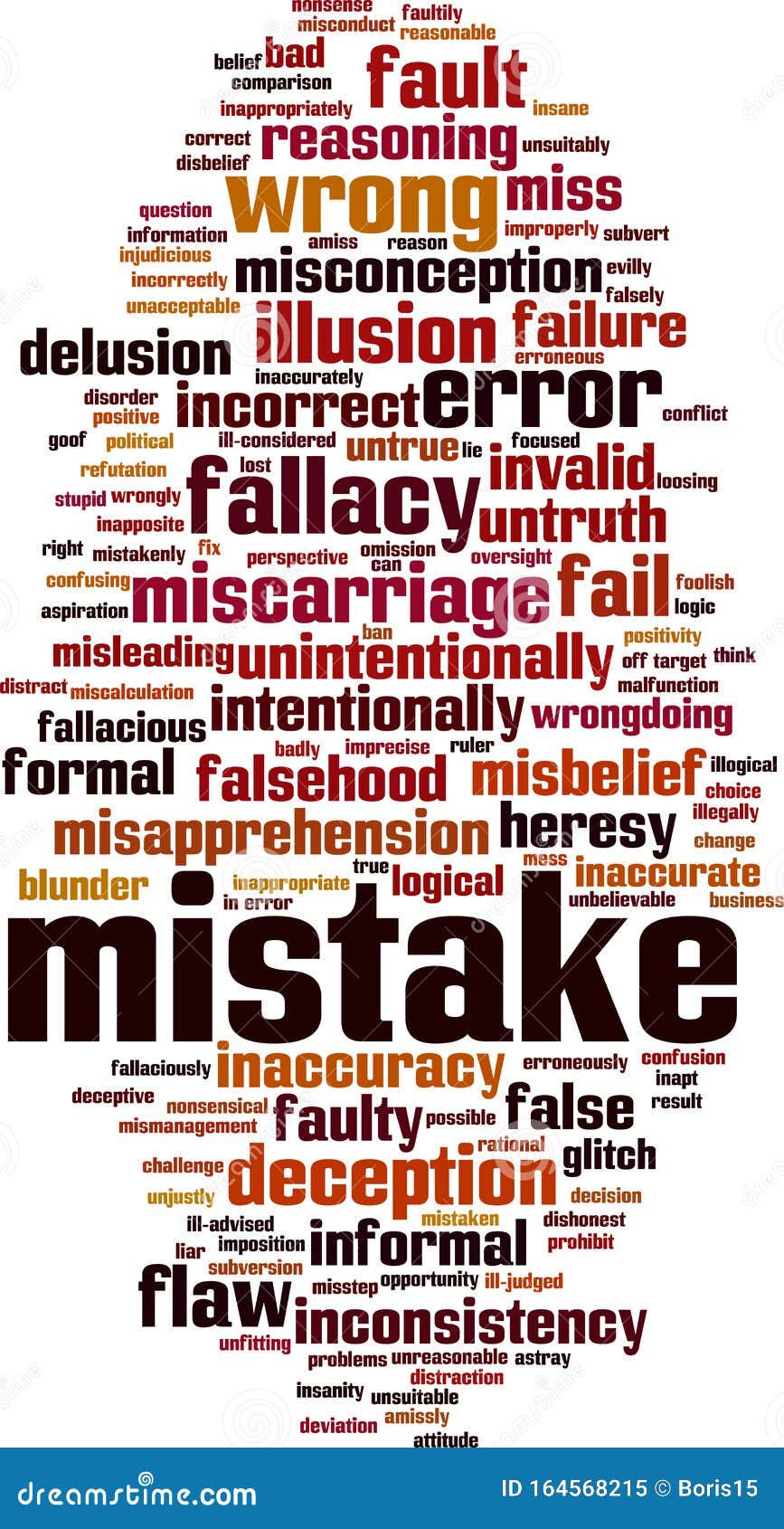 Fallacy Word Block Royalty-Free Stock Image | CartoonDealer.com #181396954