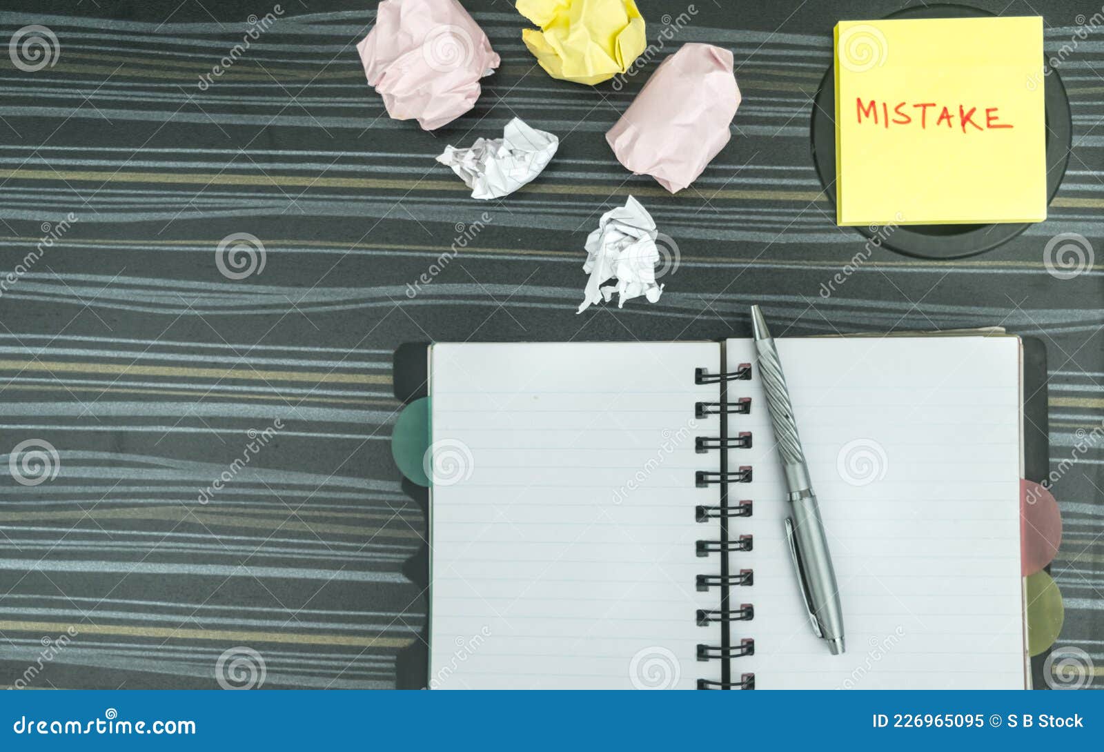 Mistake Written On Sticky Notes. Learning, Wrong, Blooper, Error ...