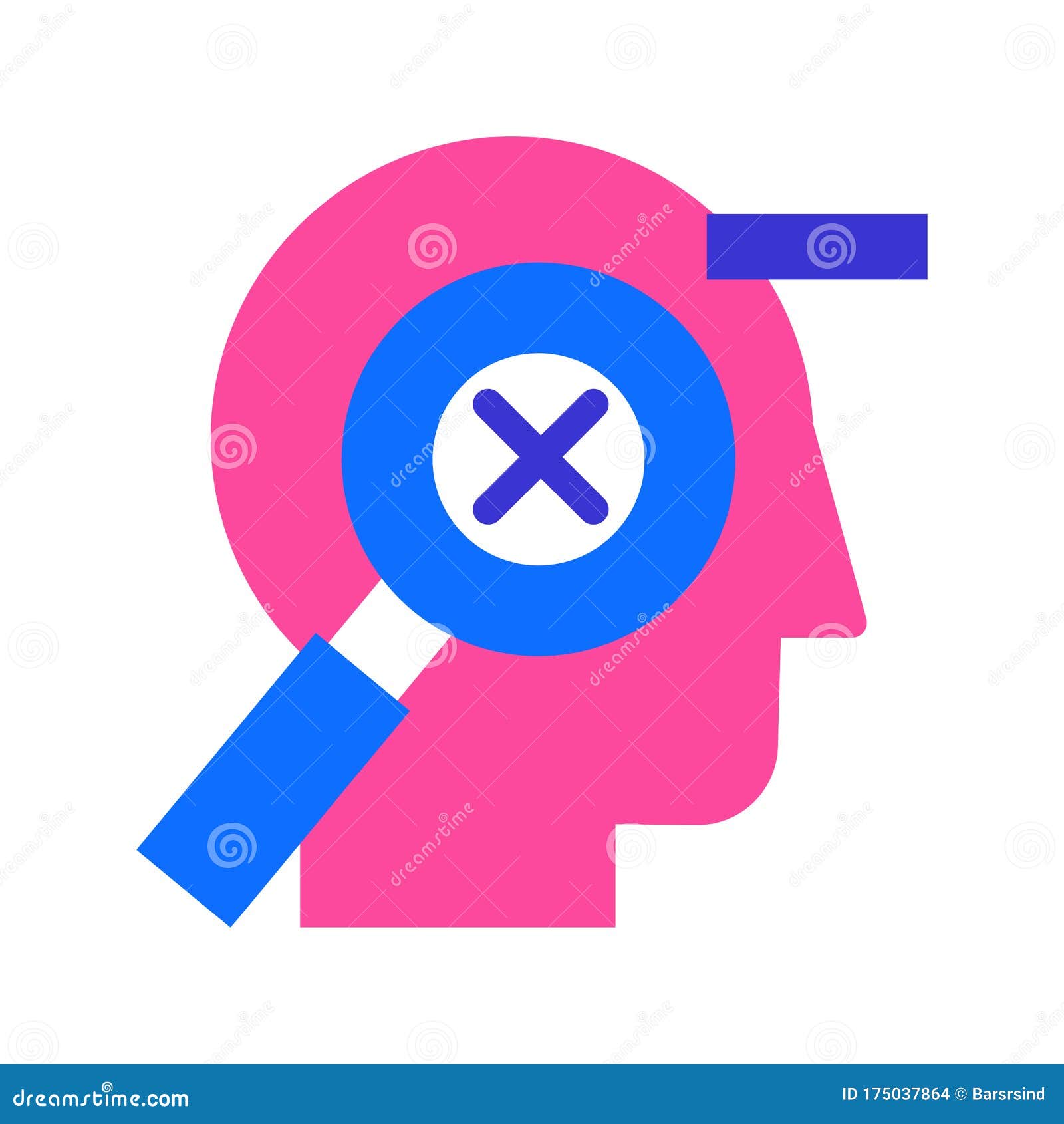 Mistakes Correction Flat Vector Pictogram on White Background Stock ...