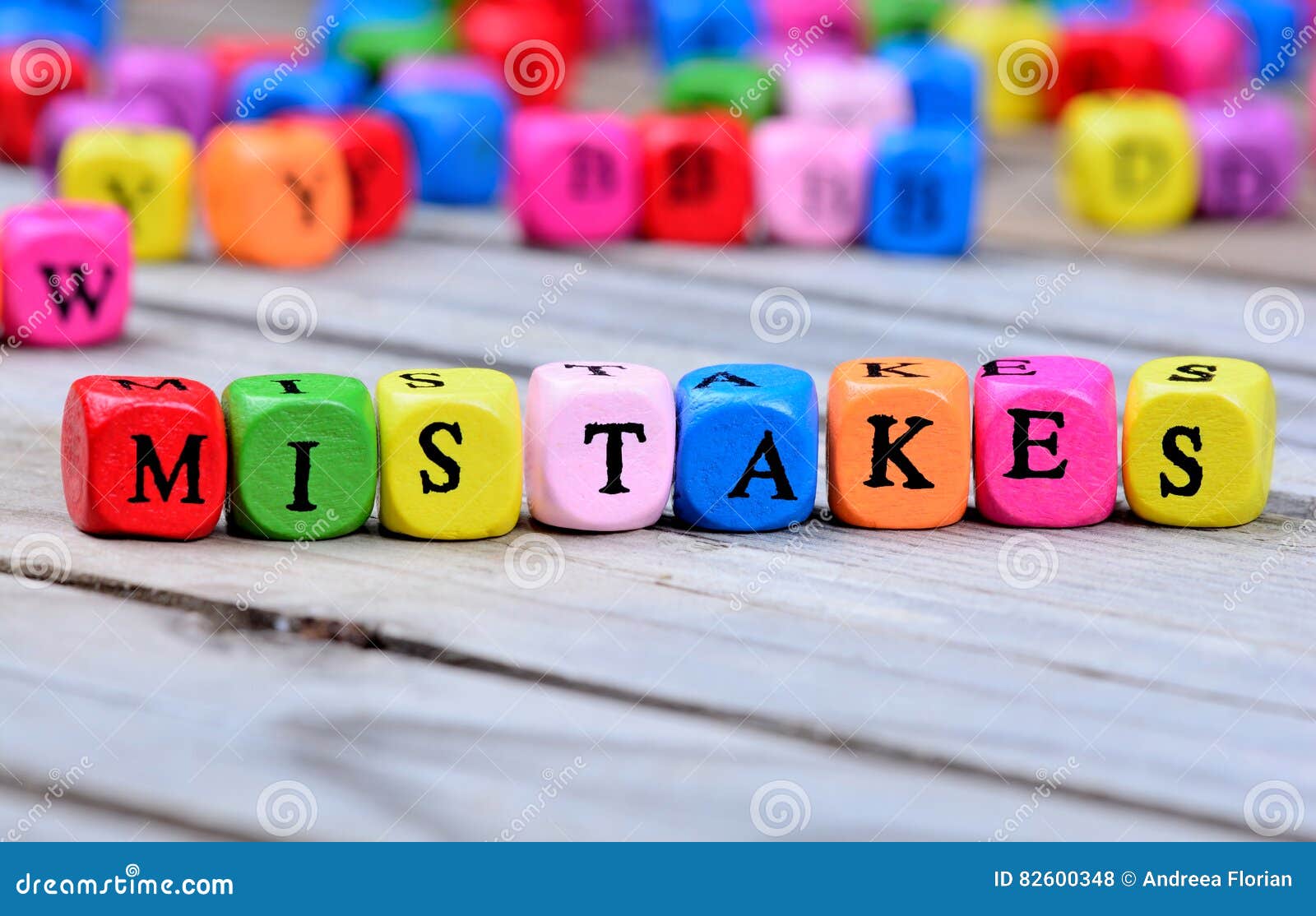 Mistakes word on table stock photo. Image of exhausted - 82600348