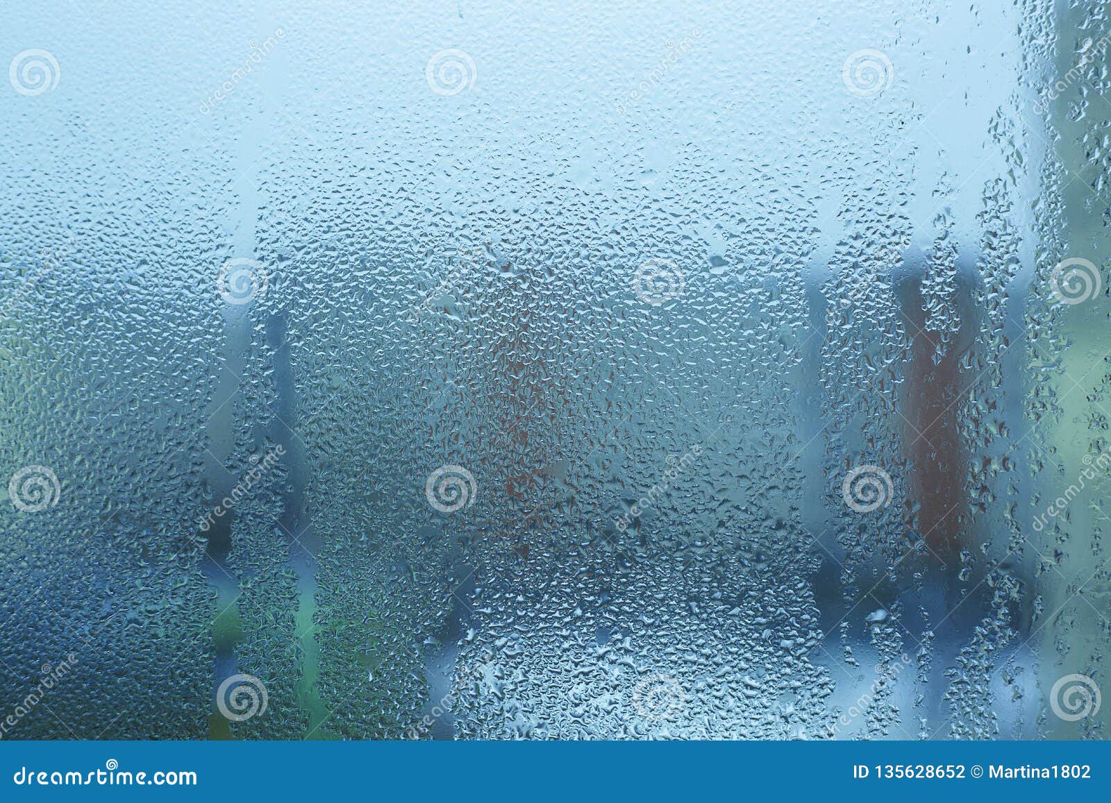 Misted blue glass stock photo. Image of misted, mist - 135628652