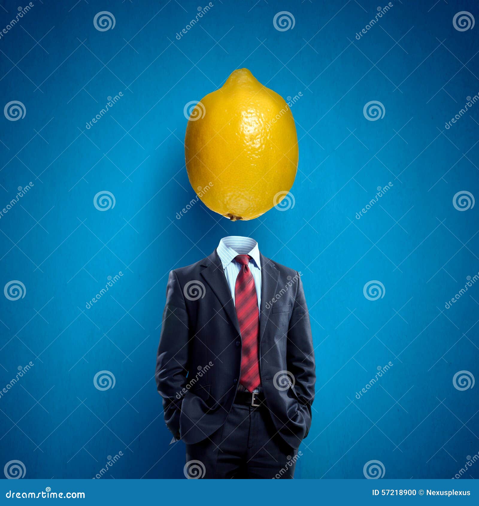 Mister Lemon stock photo. Image of concept, business - 57218900