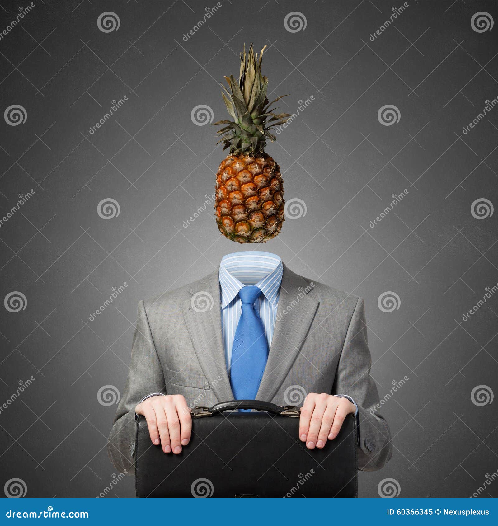 Mister Pineapple stock image. Image of commercial, human - 60366345