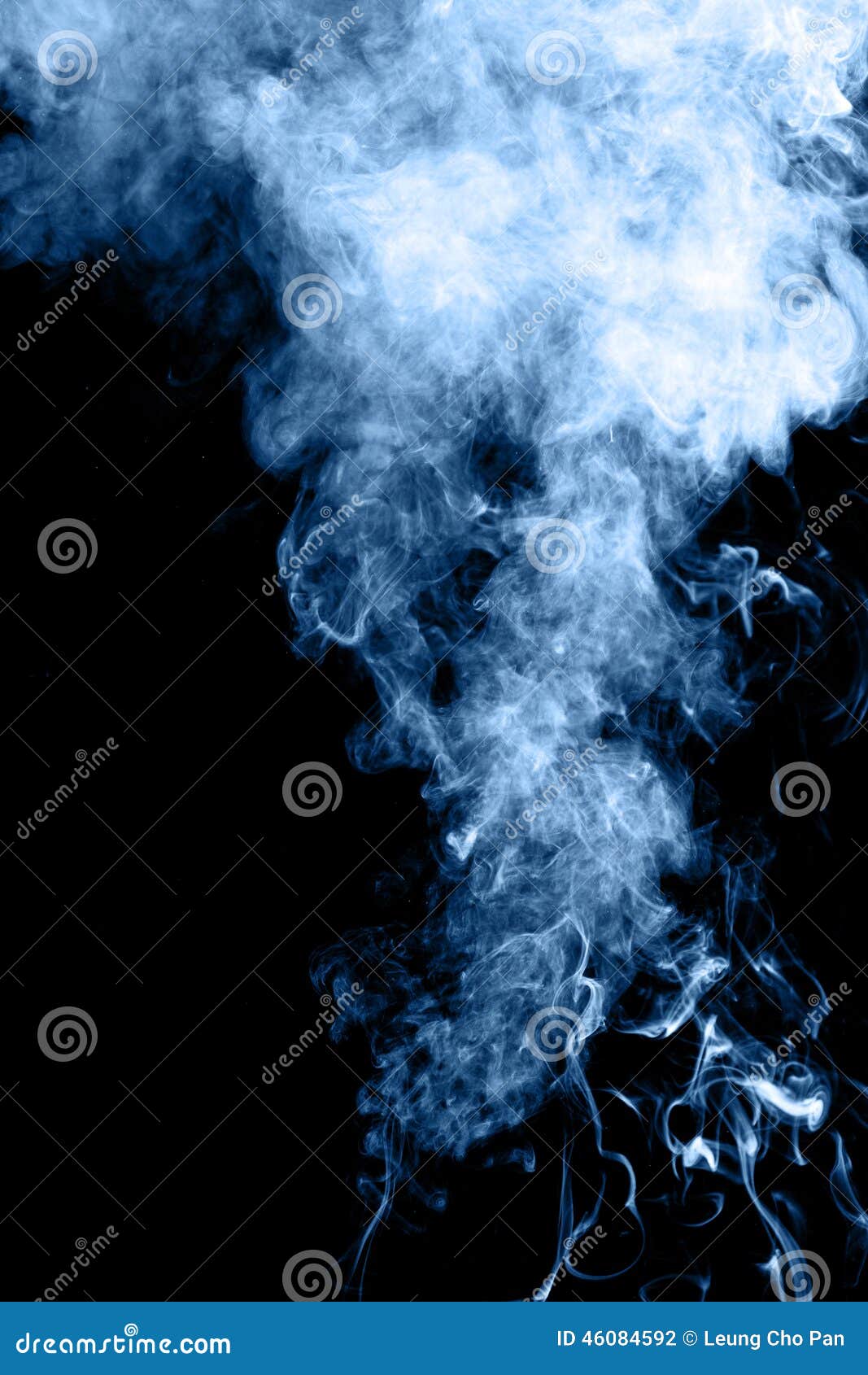 Beautiful Smoke On Black Background - Wallpaper Stock Photo ...