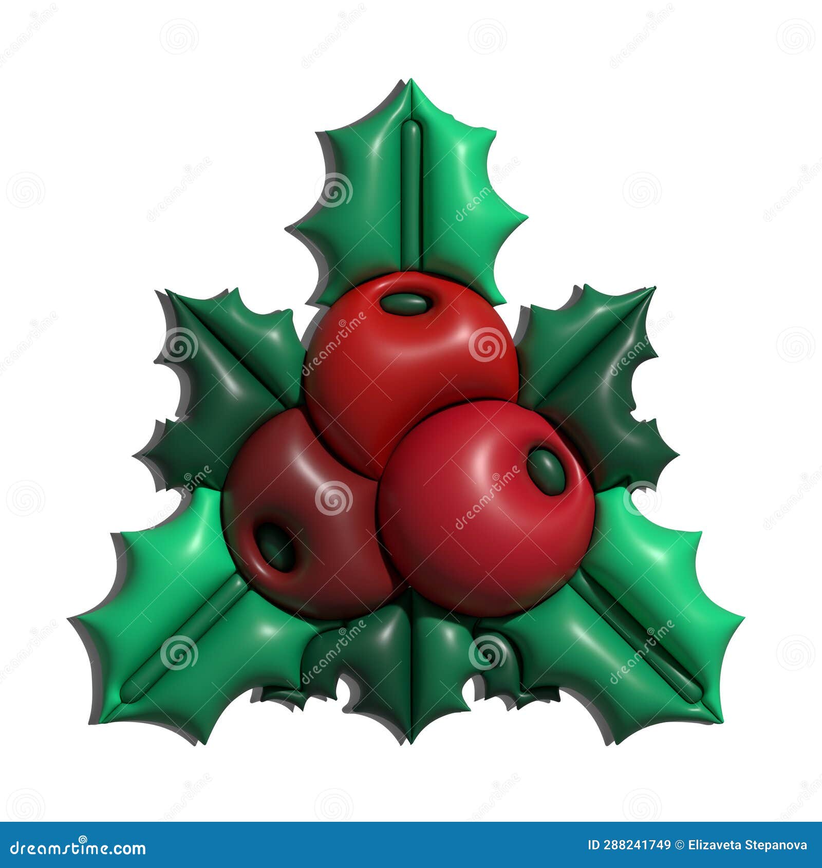 Mistletoe stock vector. Illustration of summer, silhouette - 288241749