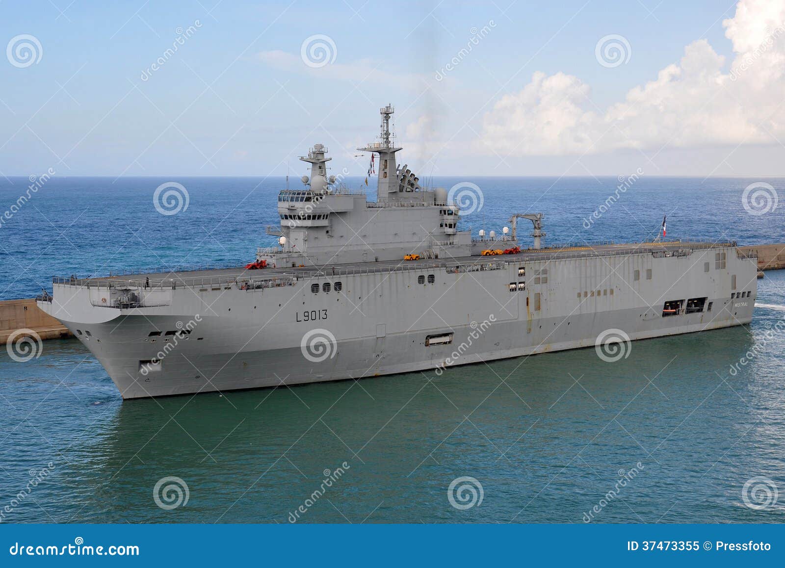 Mistral L9013 editorial image. Image of guard, flagship - 37473355