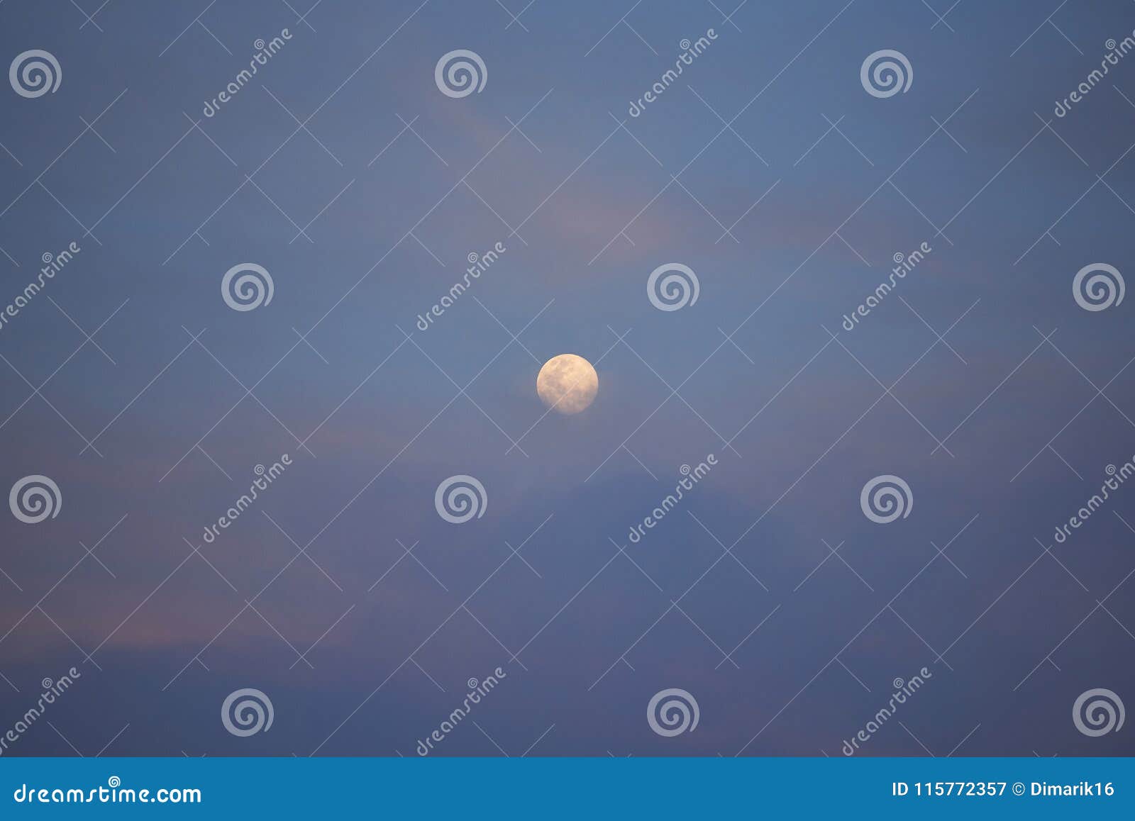 Misty clouds on dark sky stock image. Image of full - 115772357