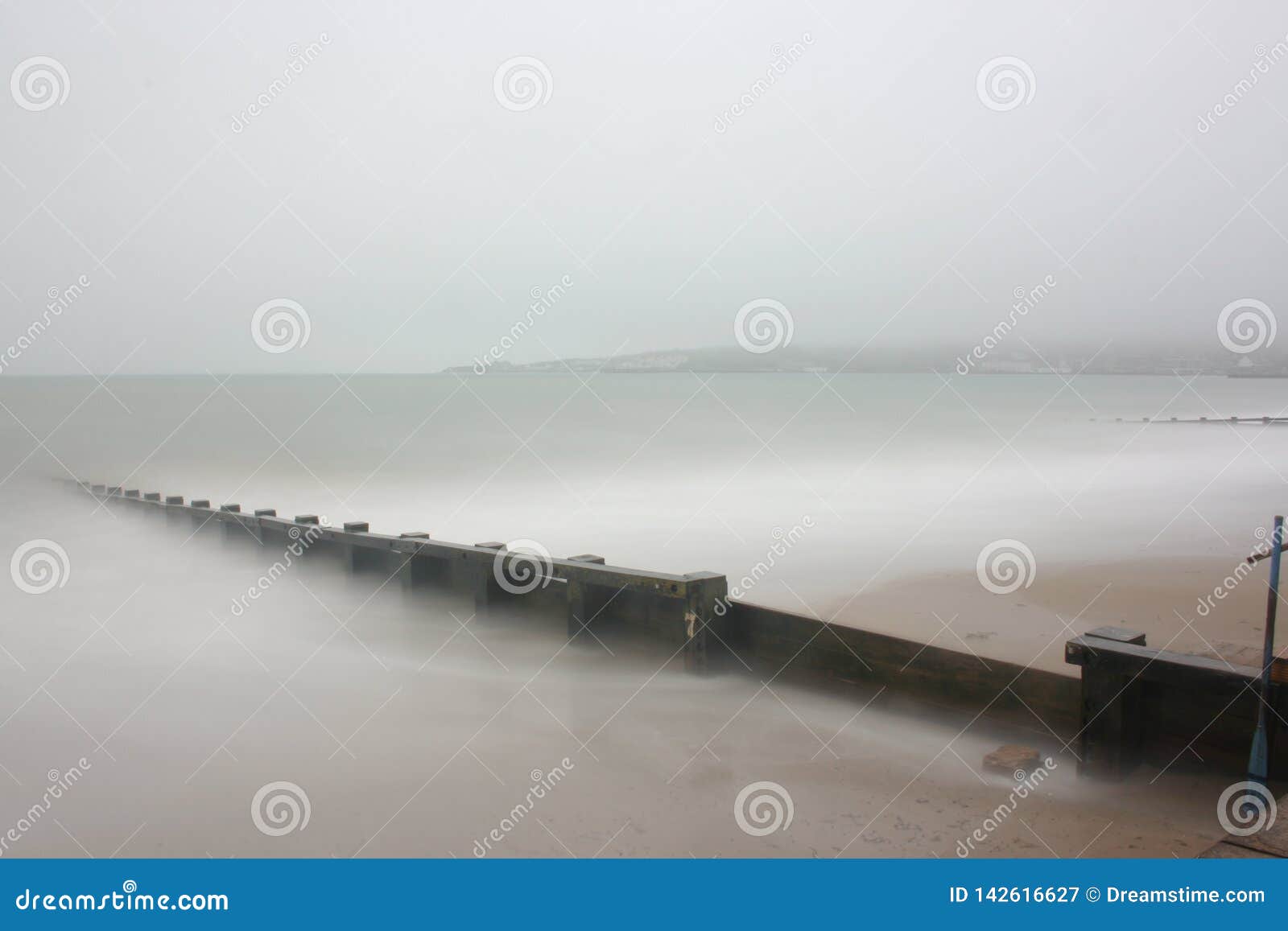 Misty Day in the uk stock image. Image of cloud, rock - 142616627