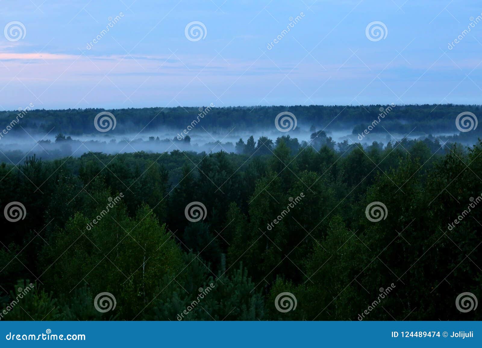 Mist after the rain stock photo. Image of pink, clouds - 124489474