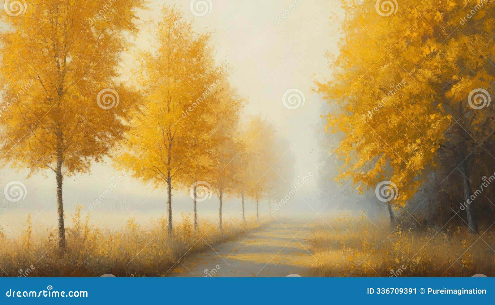 Misty Path Through The Serene Aokigahara Forest At Mount Fuji Stock ...