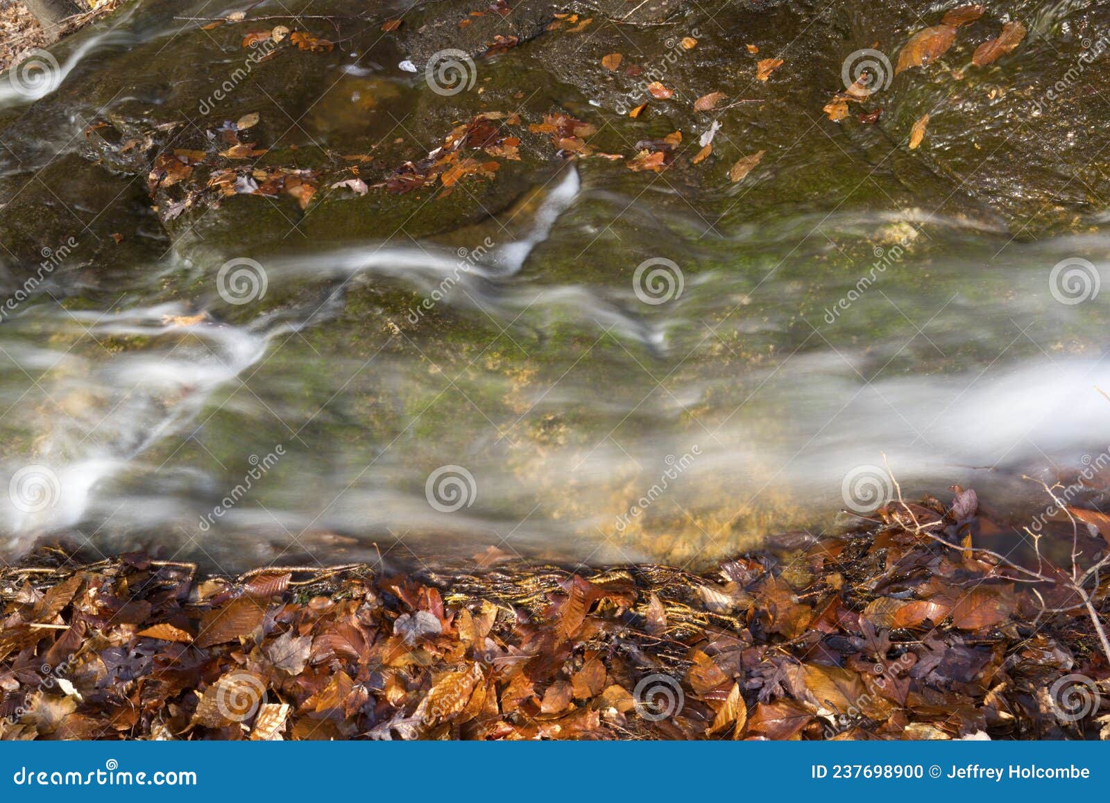 Misty Rapids of Carr Brook in East Hampton, Connecticut Stock Photo ...