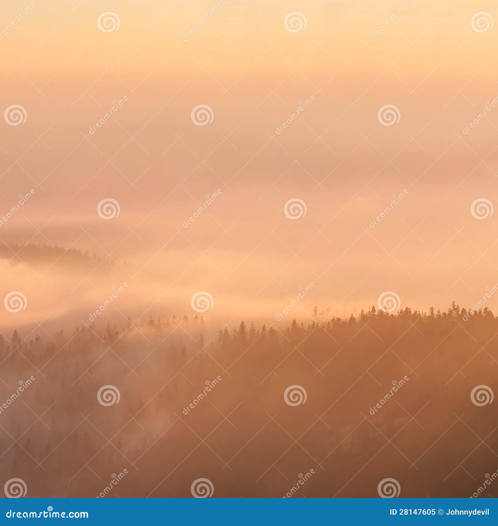 Misty Sunset stock image. Image of exterior, misty, countryside - 28147605