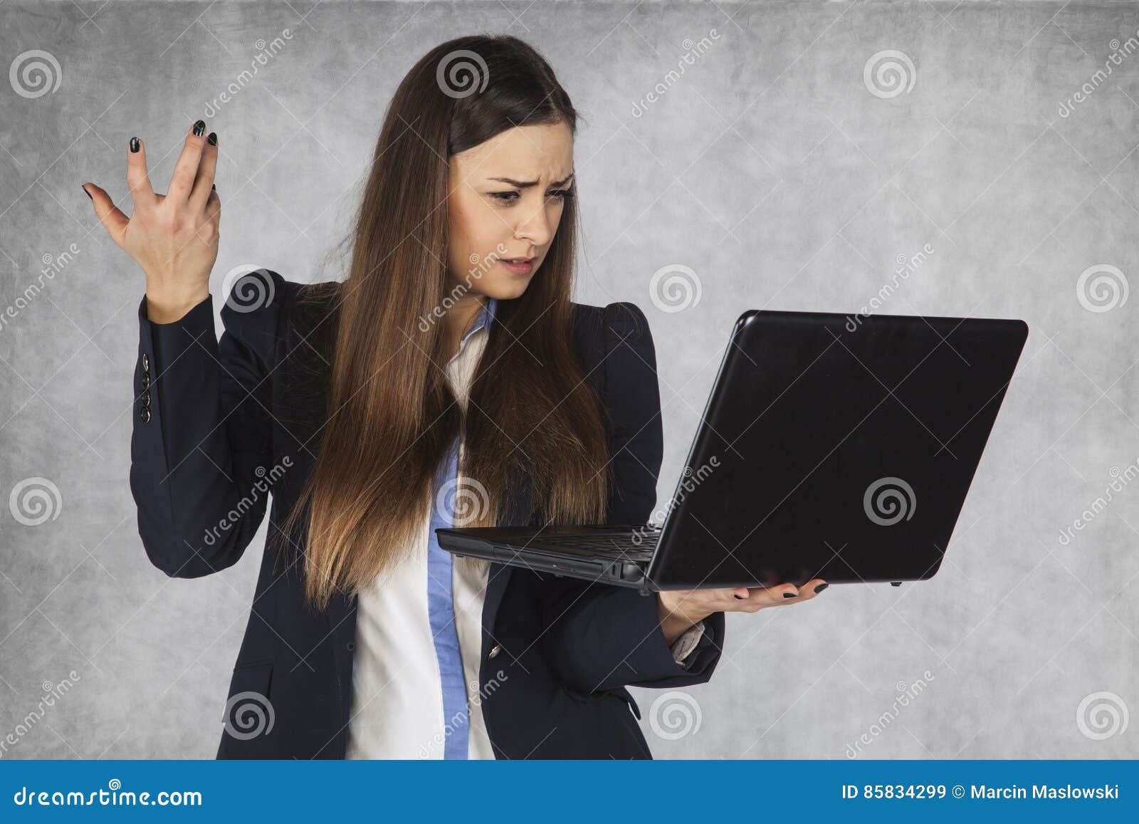 Misunderstanding of Information on the Internet Stock Image - Image of ...