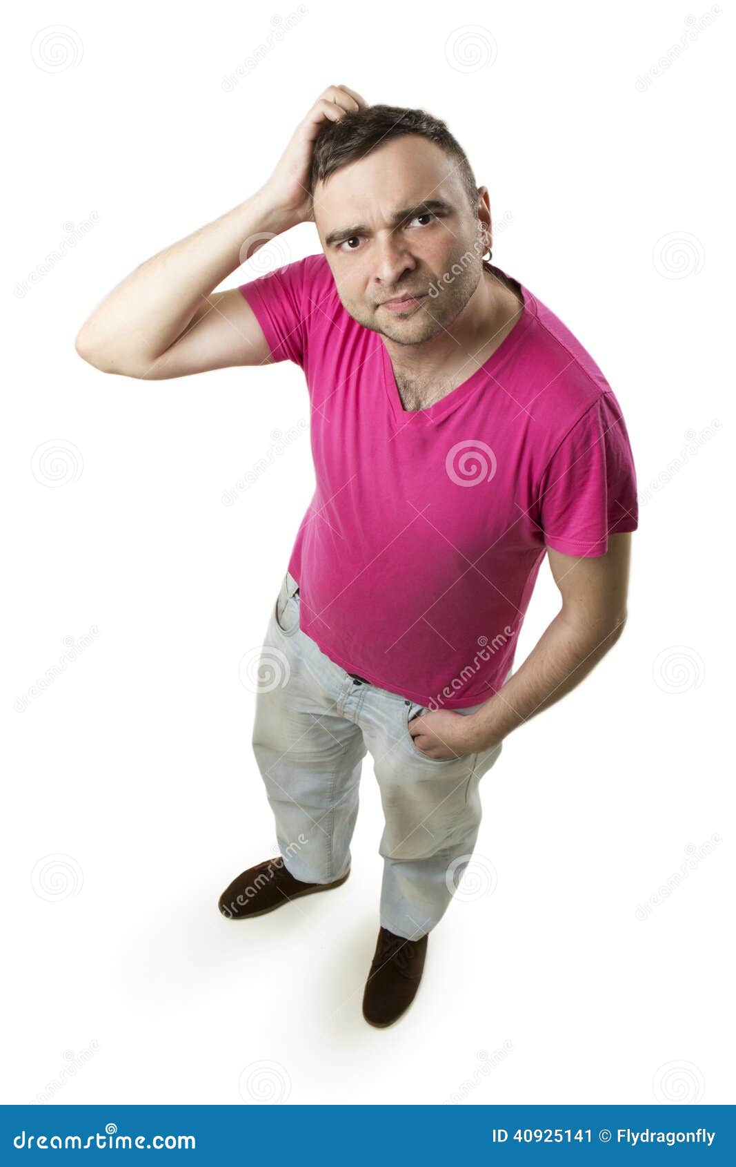 Misunderstood man stock image. Image of funny, confused - 40925141