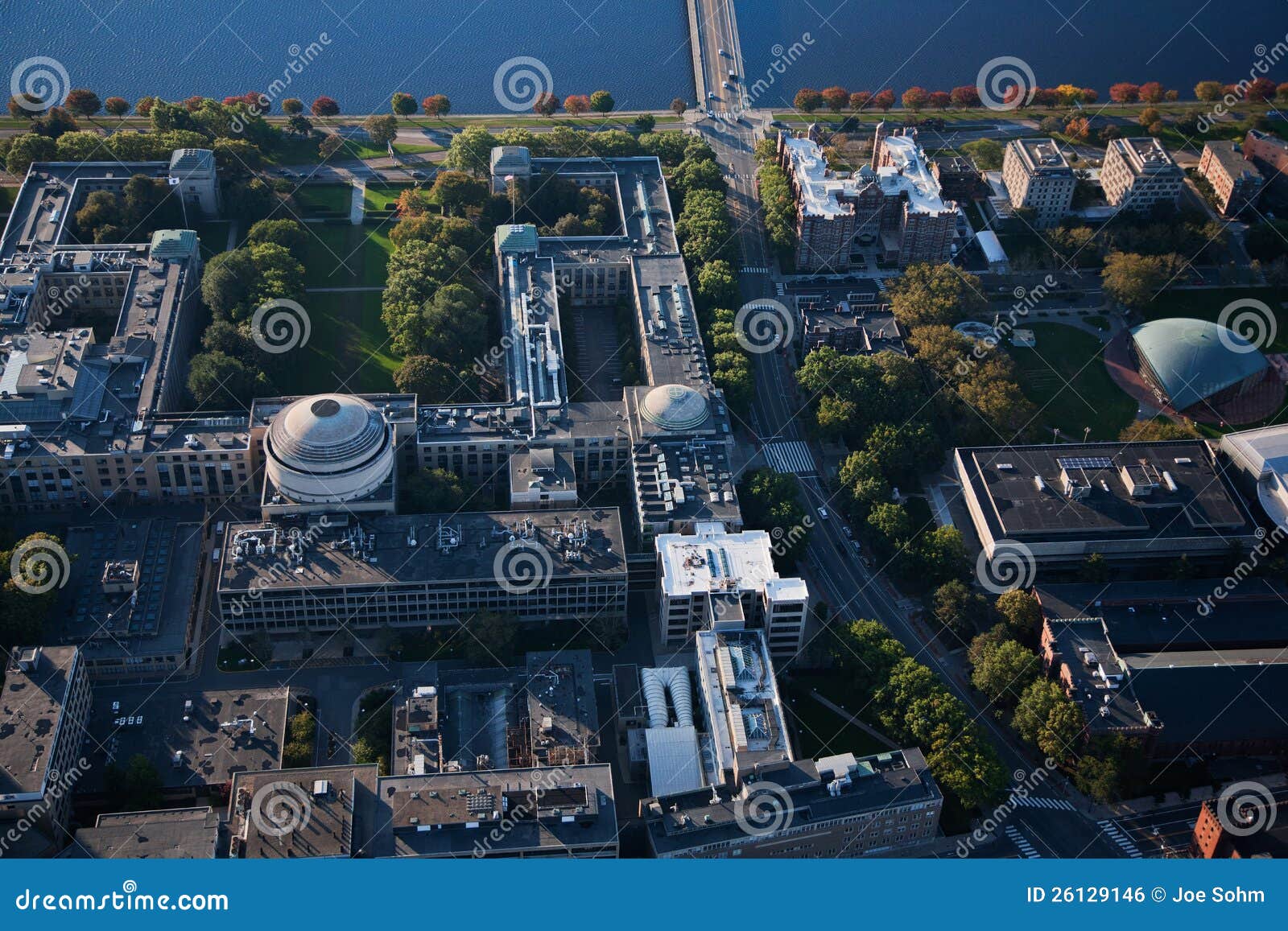 MIT and Harvard Bridge stock photo. Image of cross, building - 26129146