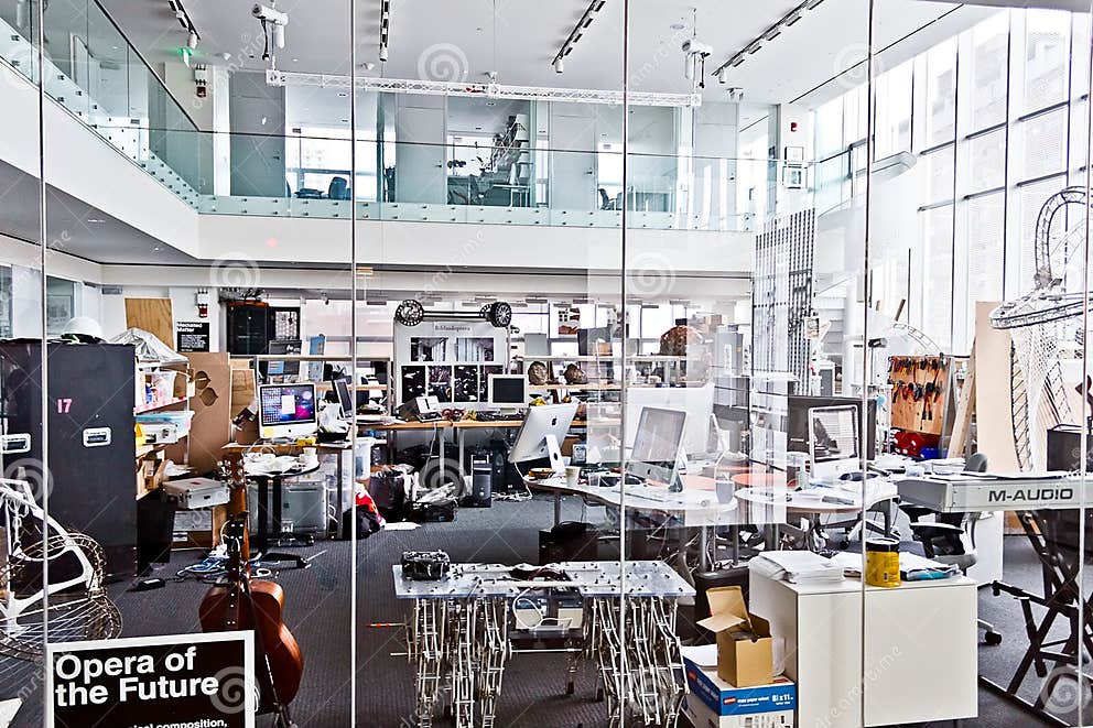 MIT Media Lab editorial photography. Image of institute - 23601267