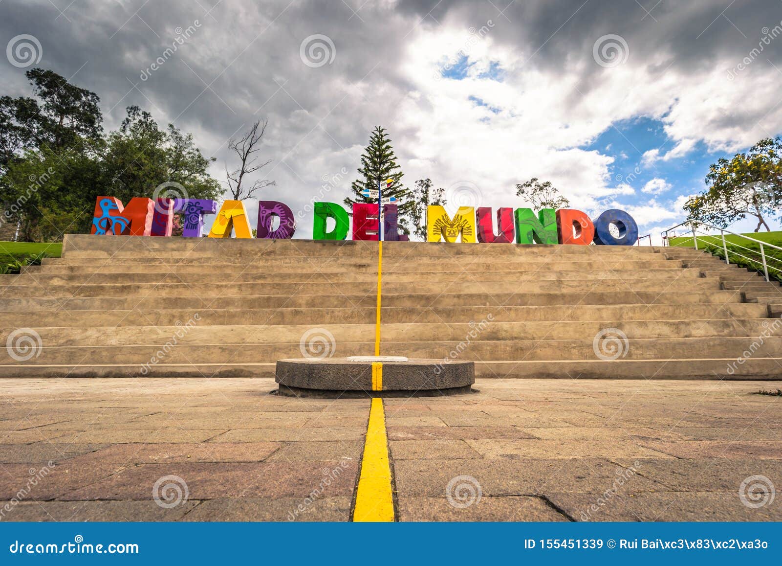 Mitad Del Mondo - August 21, 2018: Middle Of The World Monument In ...