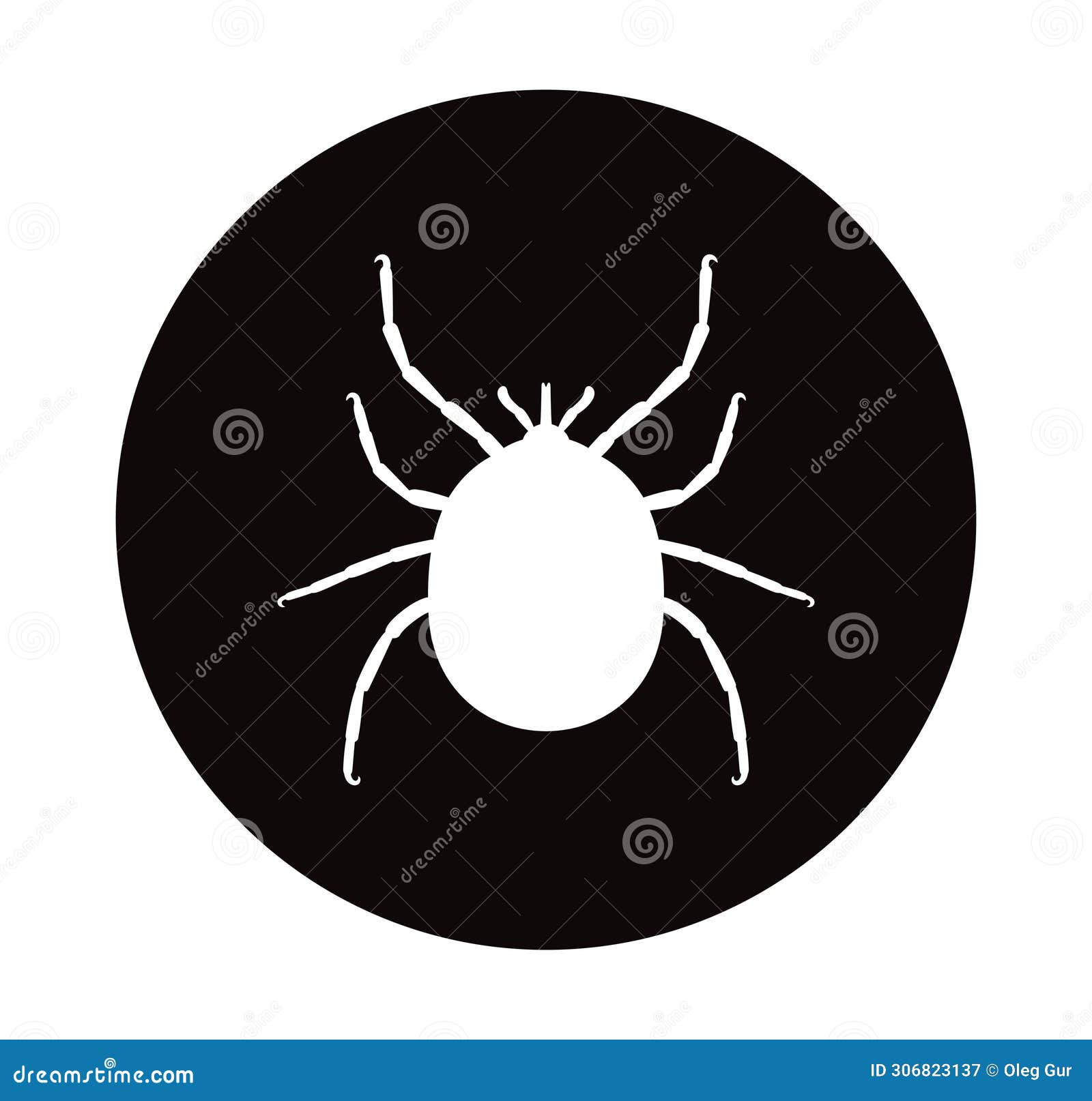 Mite Logo. Isolated Mite on White Background Stock Vector ...