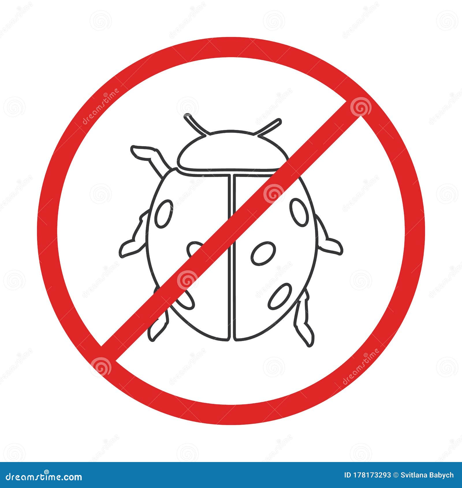 Mite Vector Icon.Outline Vector Icon Isolated on White Background Mite ...