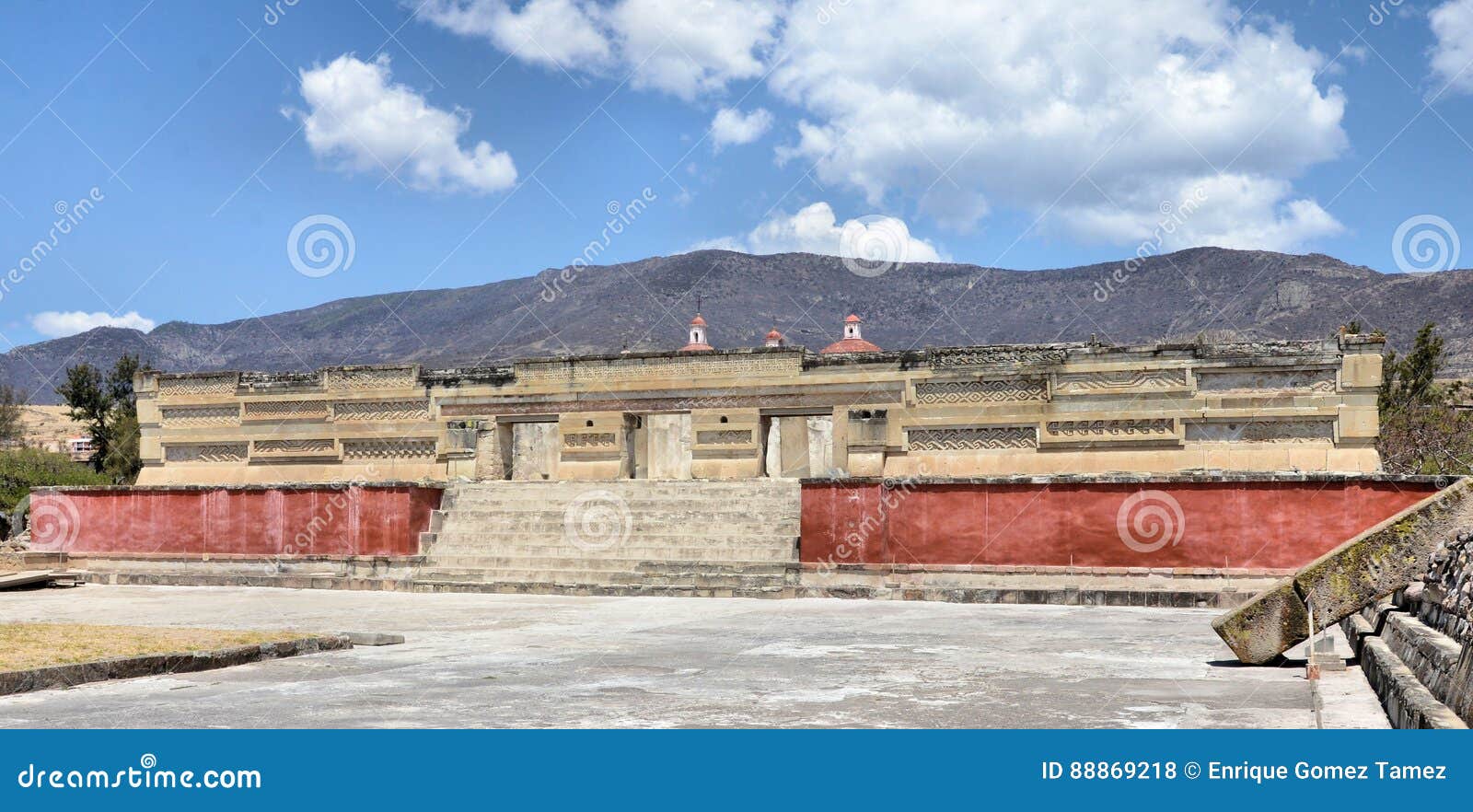 Mitla stock photo. Image of landmark, archelogical, mitla - 88869218