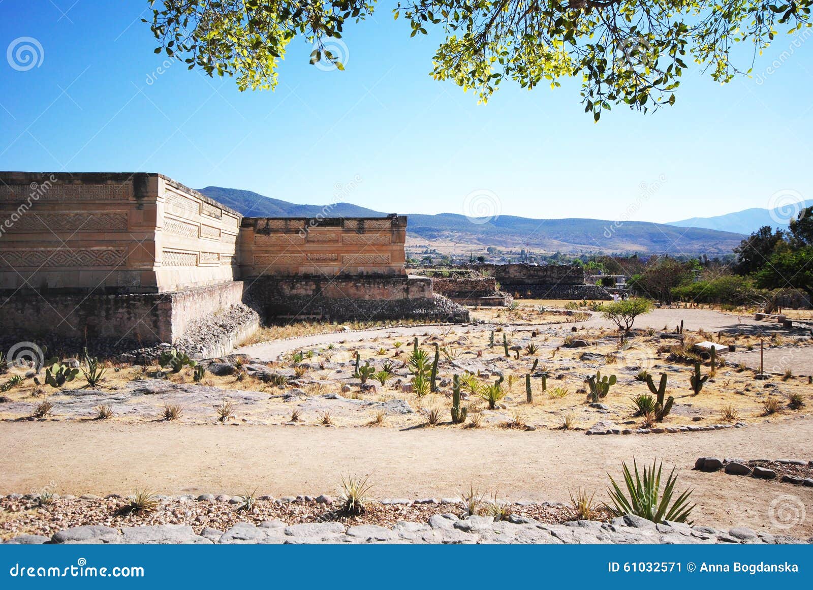 Mitla ruins, Mexico stock image. Image of maya, columbian - 61032571